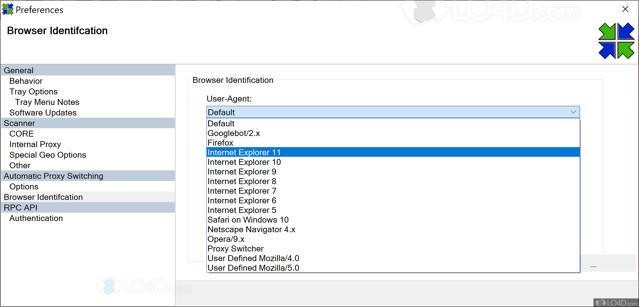 Proxy Switcher Standard - Download