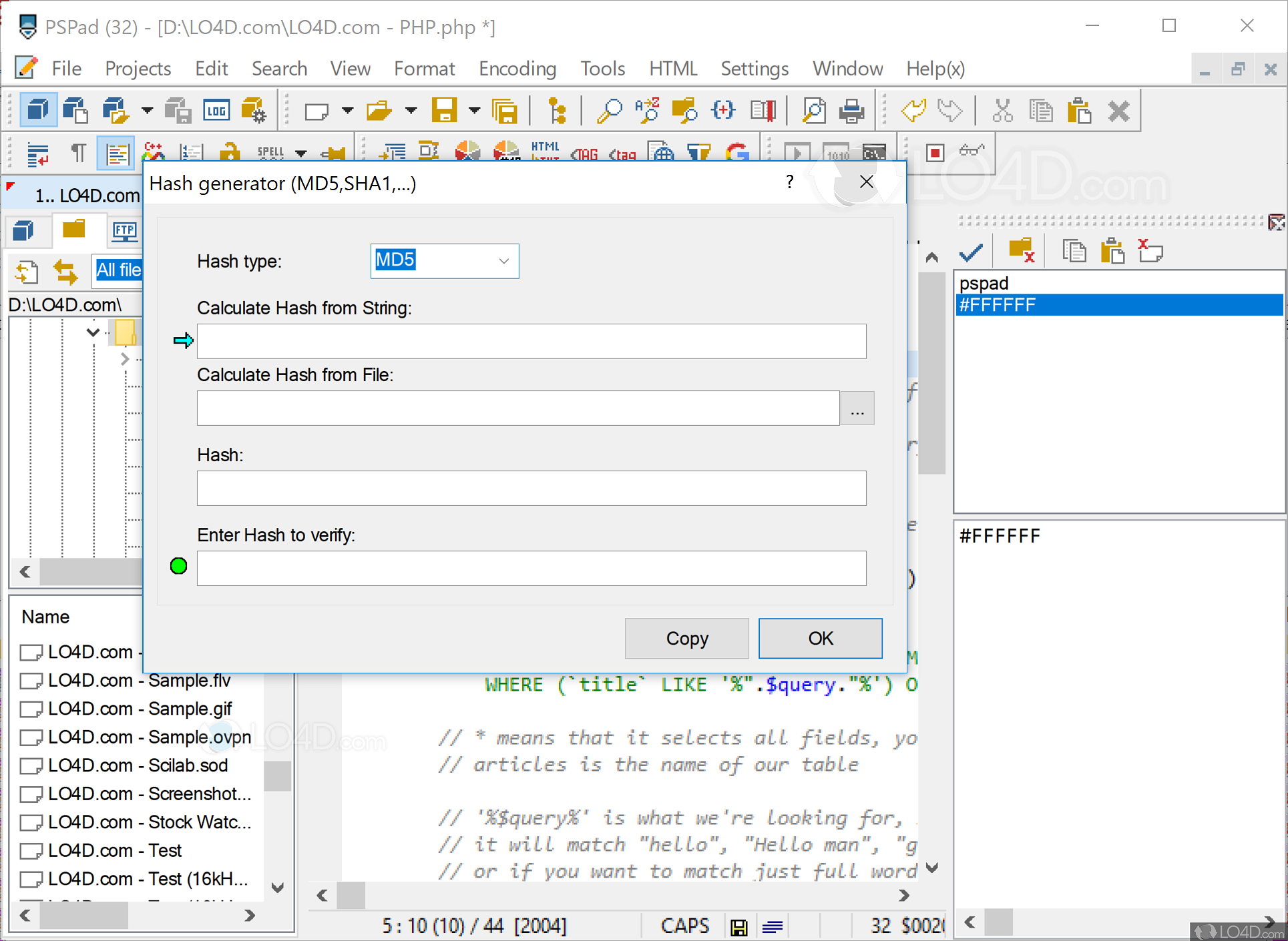 PSPad Editor - Download