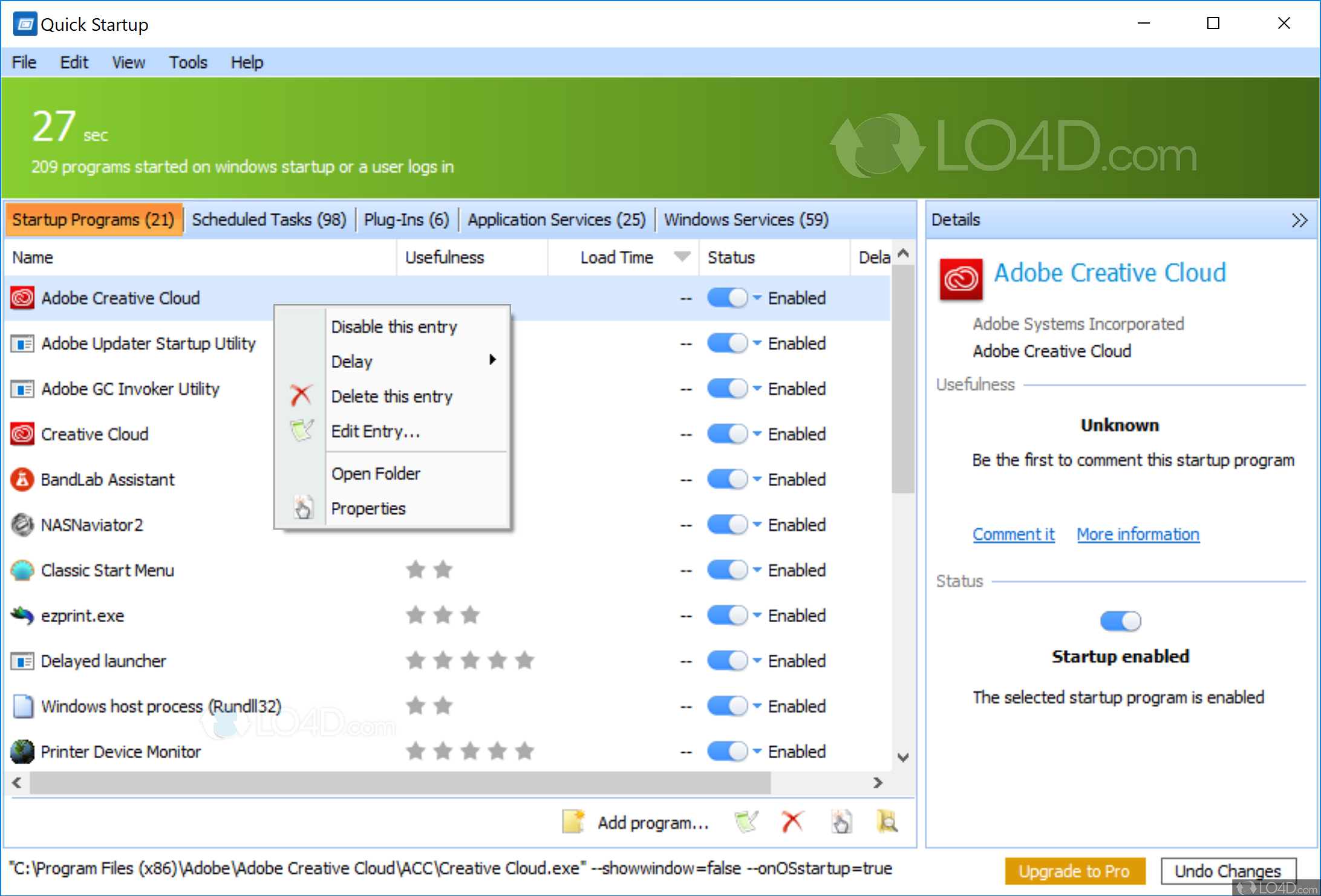 Quick StartUp - Download
