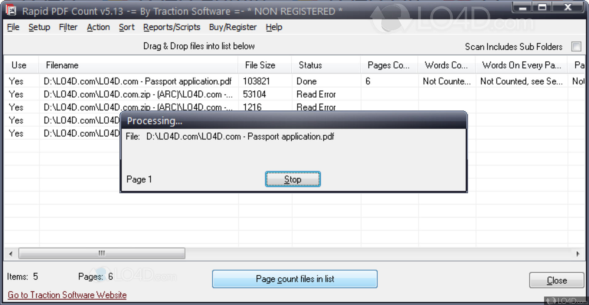 Rapid PDF Count - Download