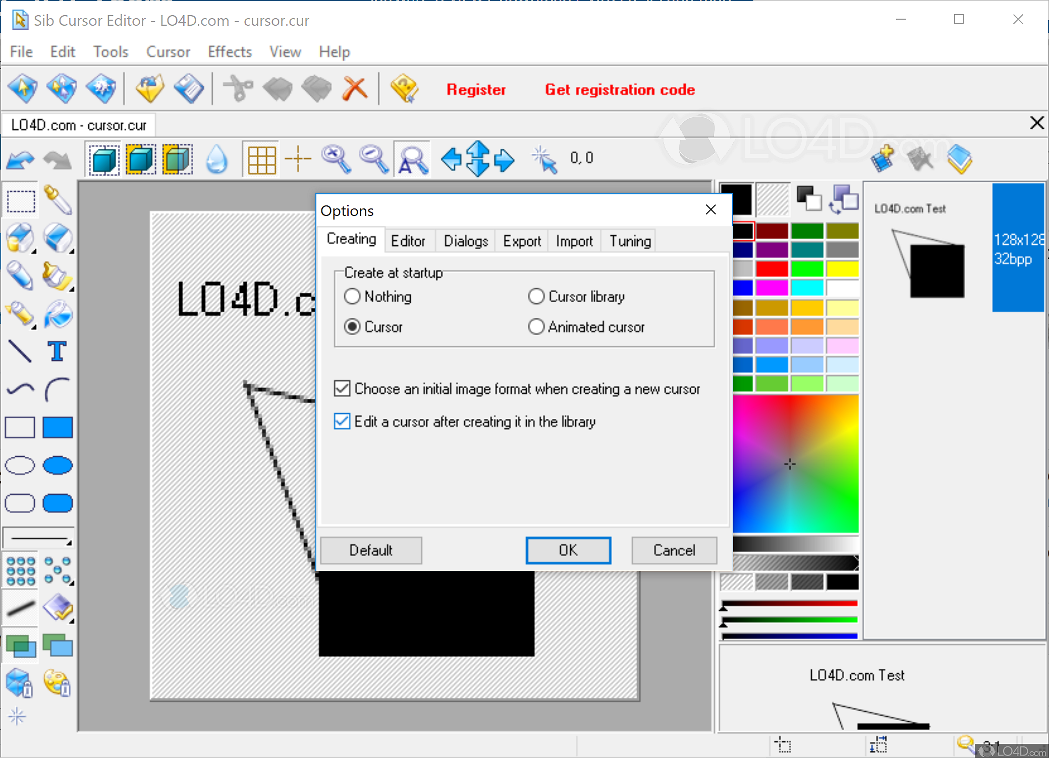 Sib Cursor Editor - Download