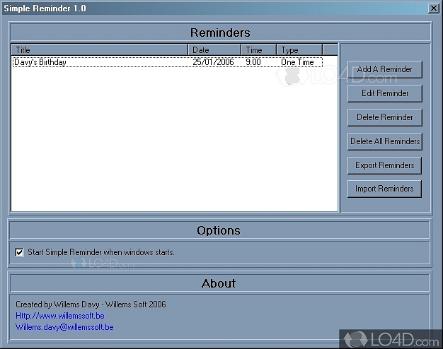 Simple Reminder - Download