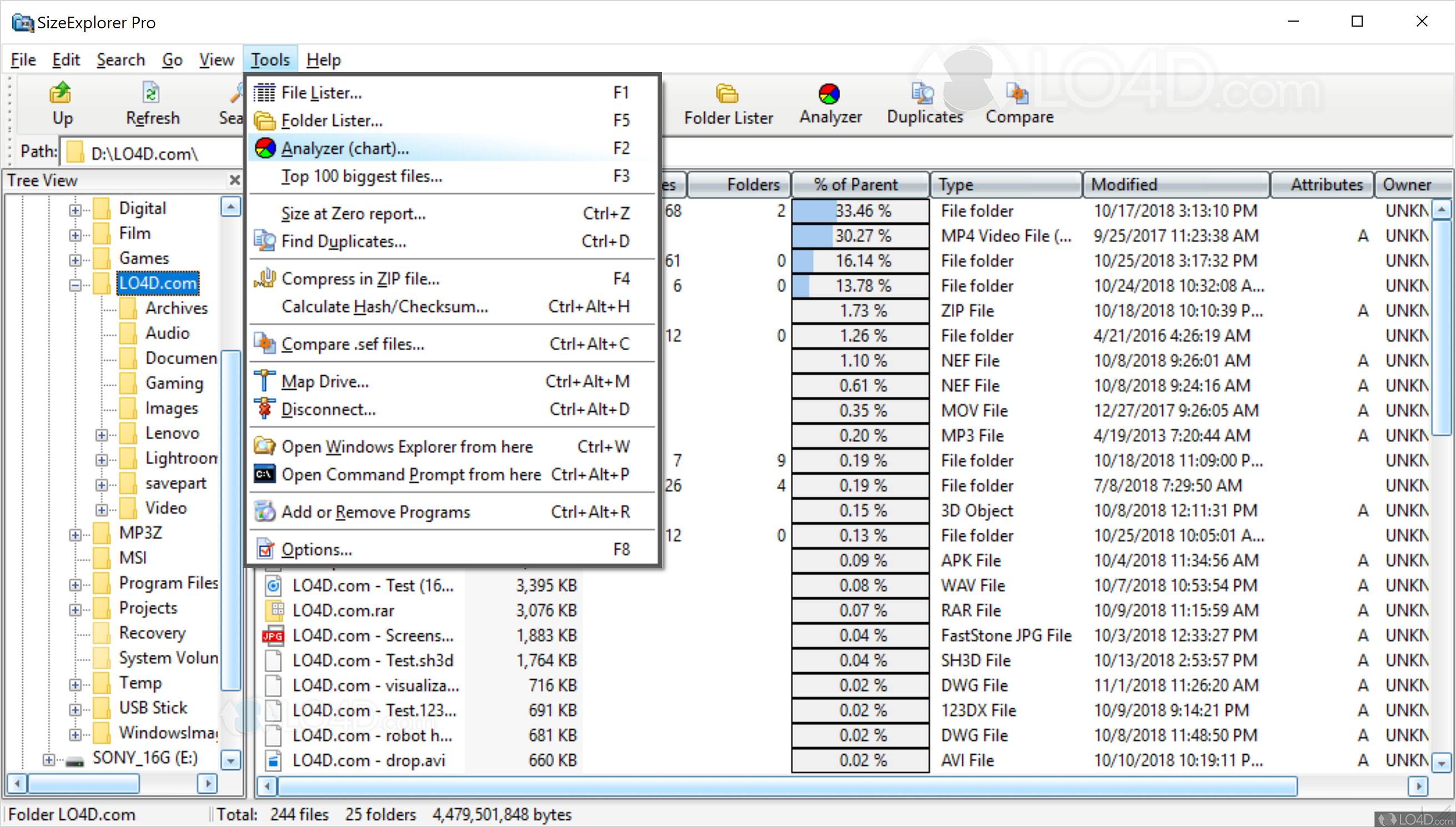 SizeExplorer Pro - Download