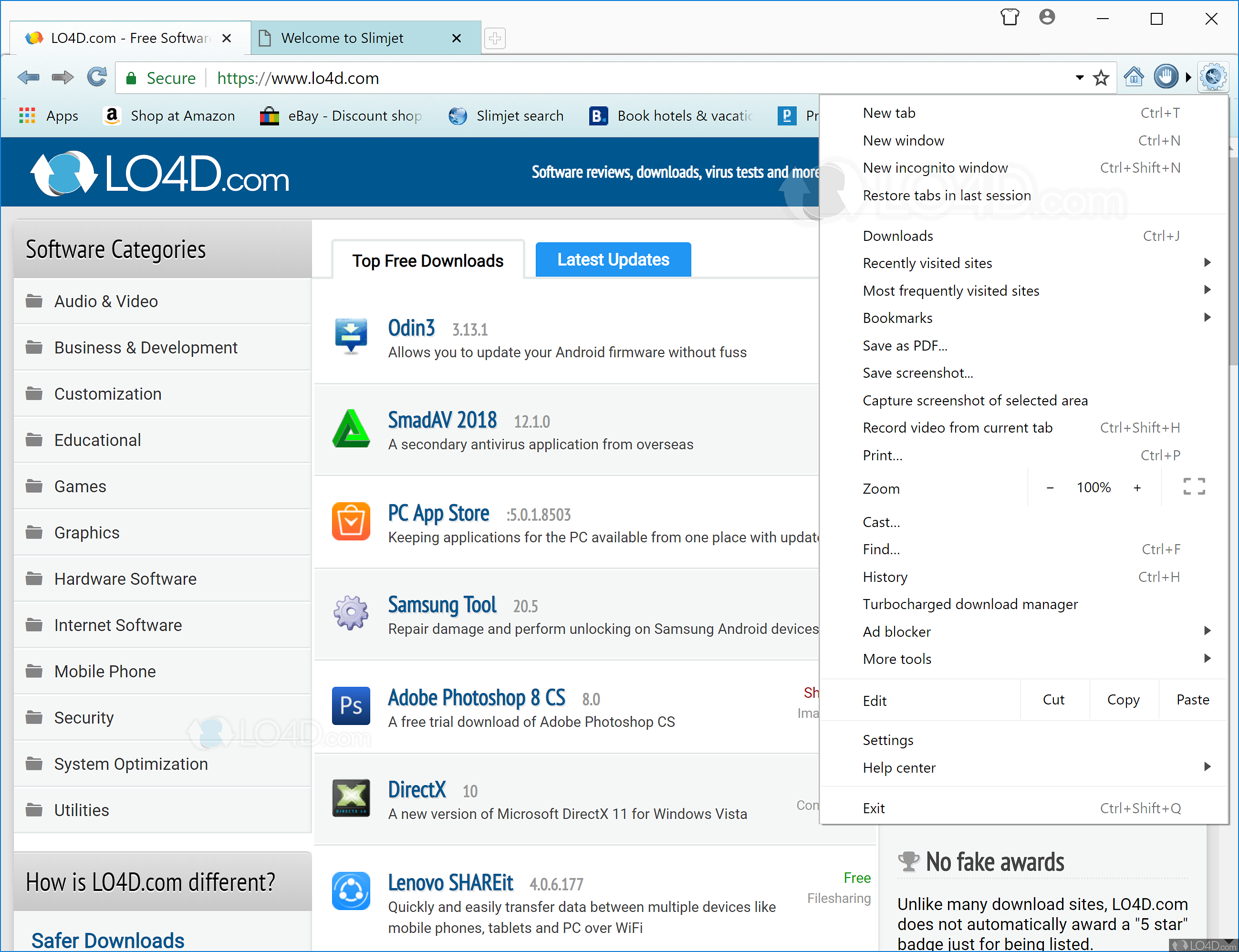 Slim Browser - Download