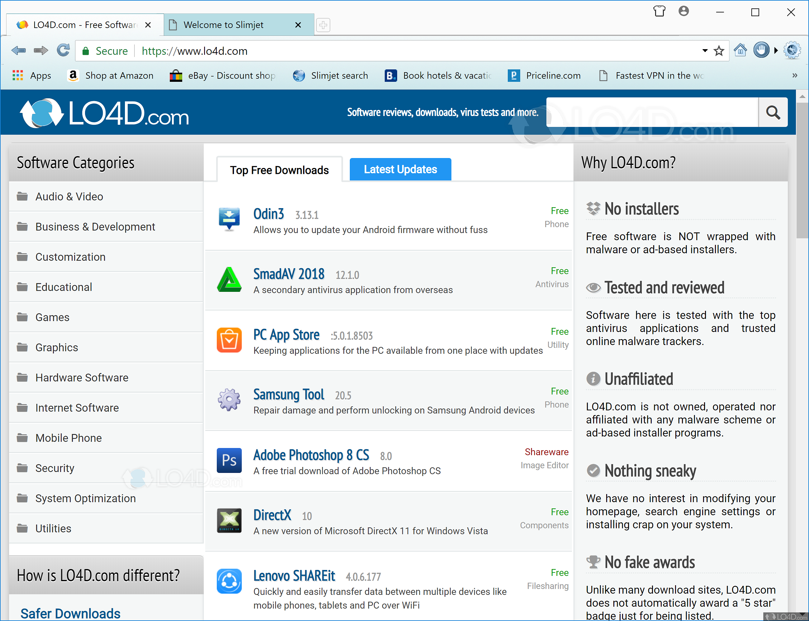 Slim Browser - Download