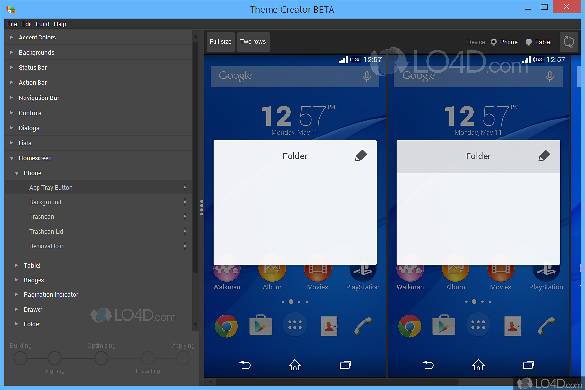 Sony Theme Creator for Xperia - Download
