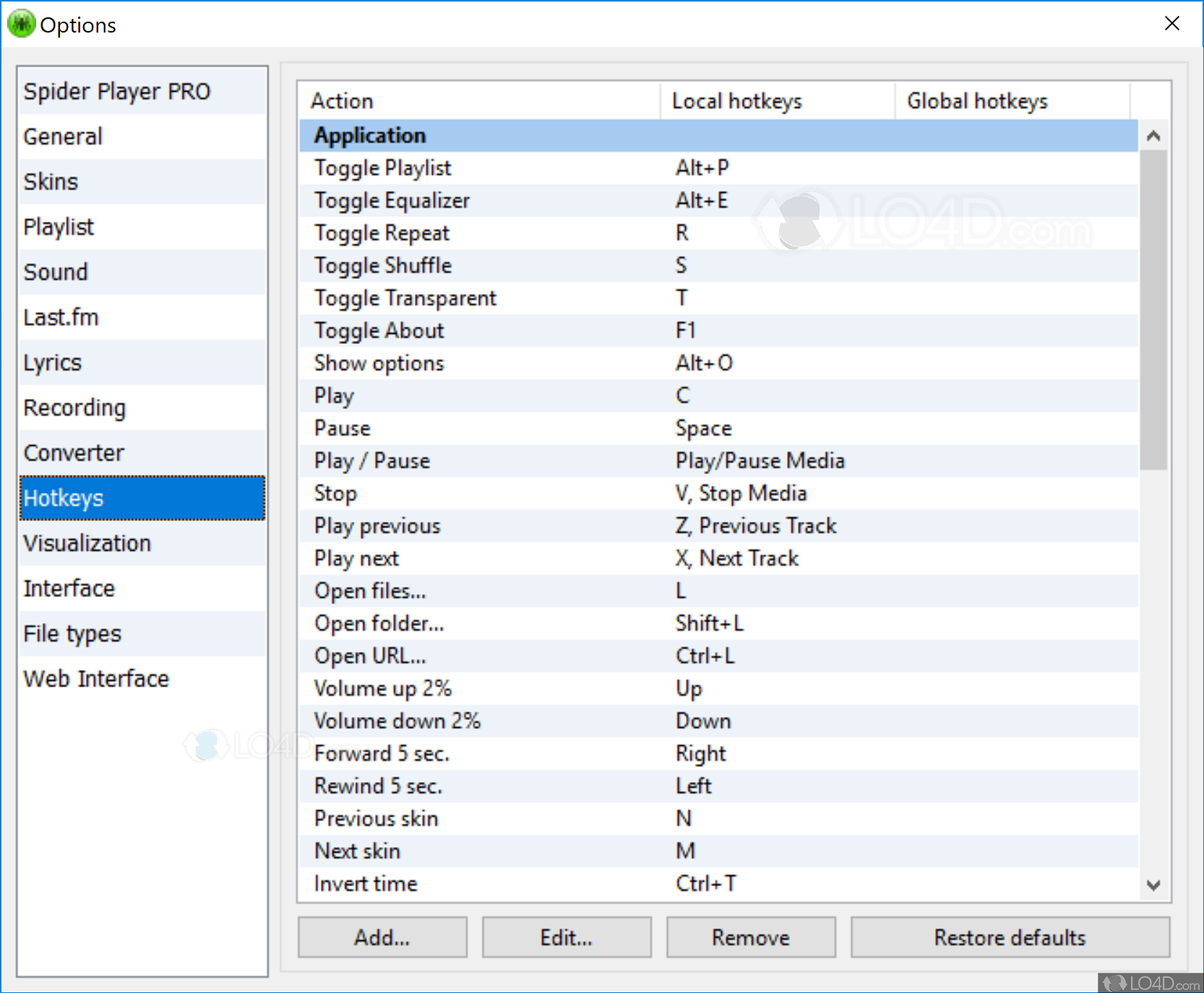 Spider Player - Download