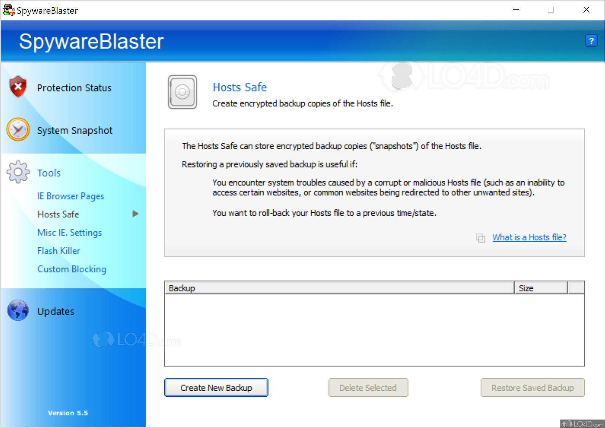 SpywareBlaster - Download