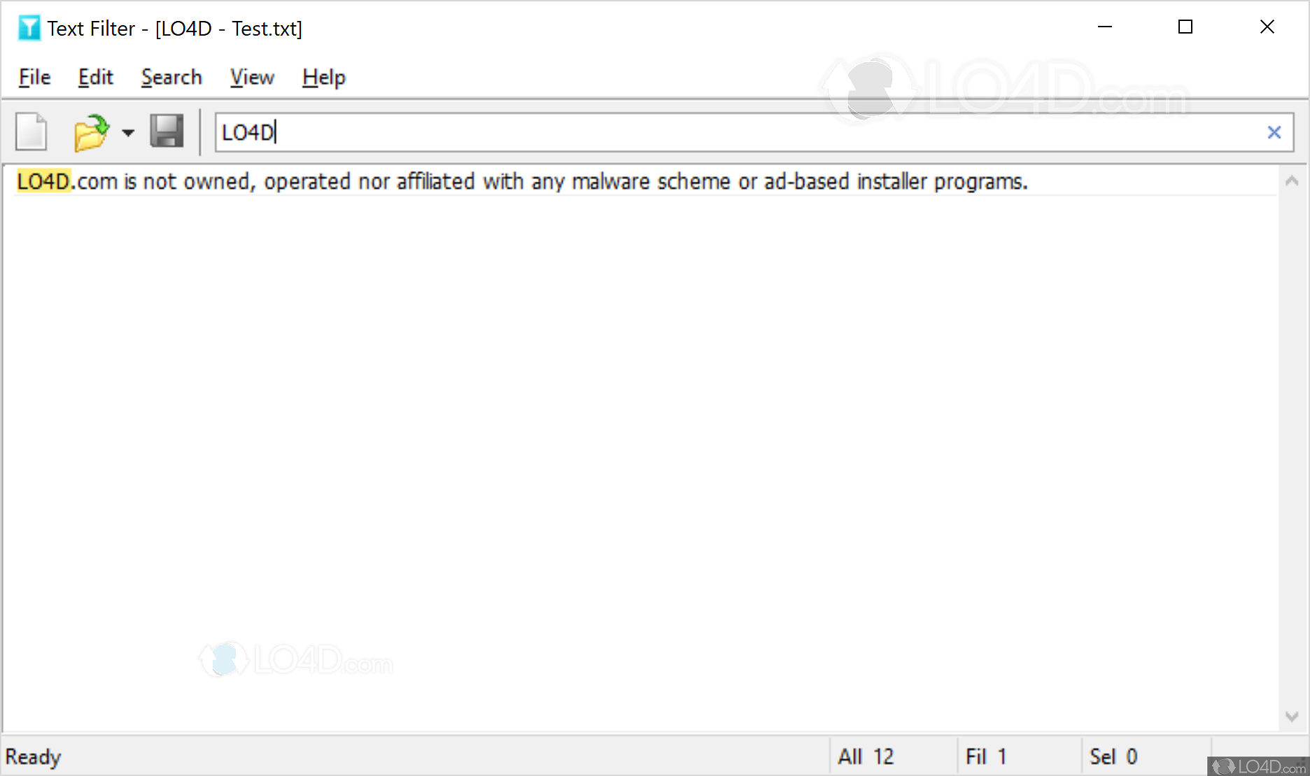 Text Filter Portable - Download