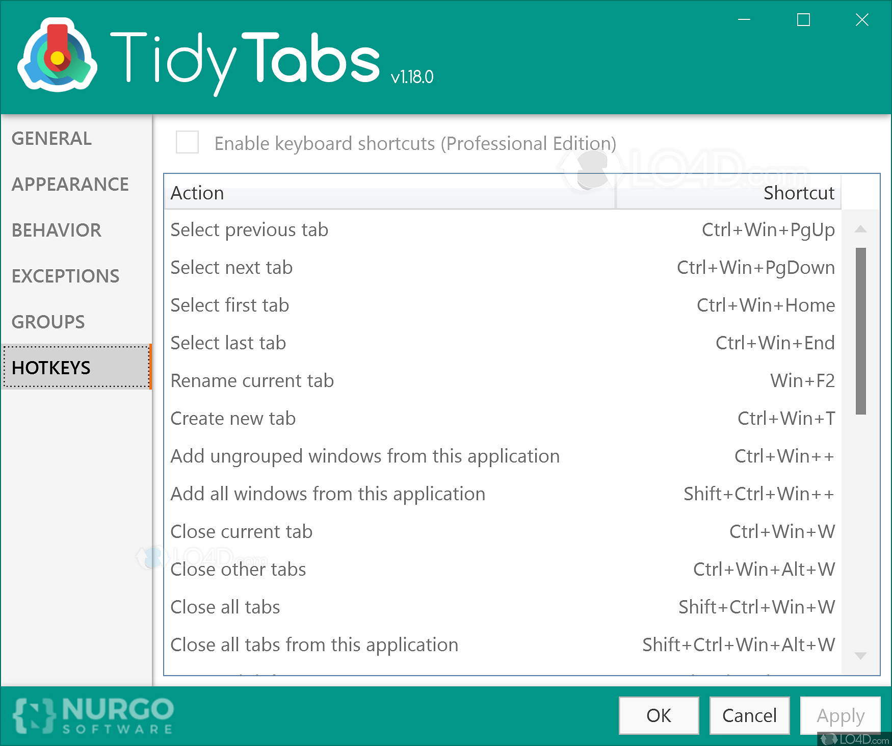 TidyTabs - Download