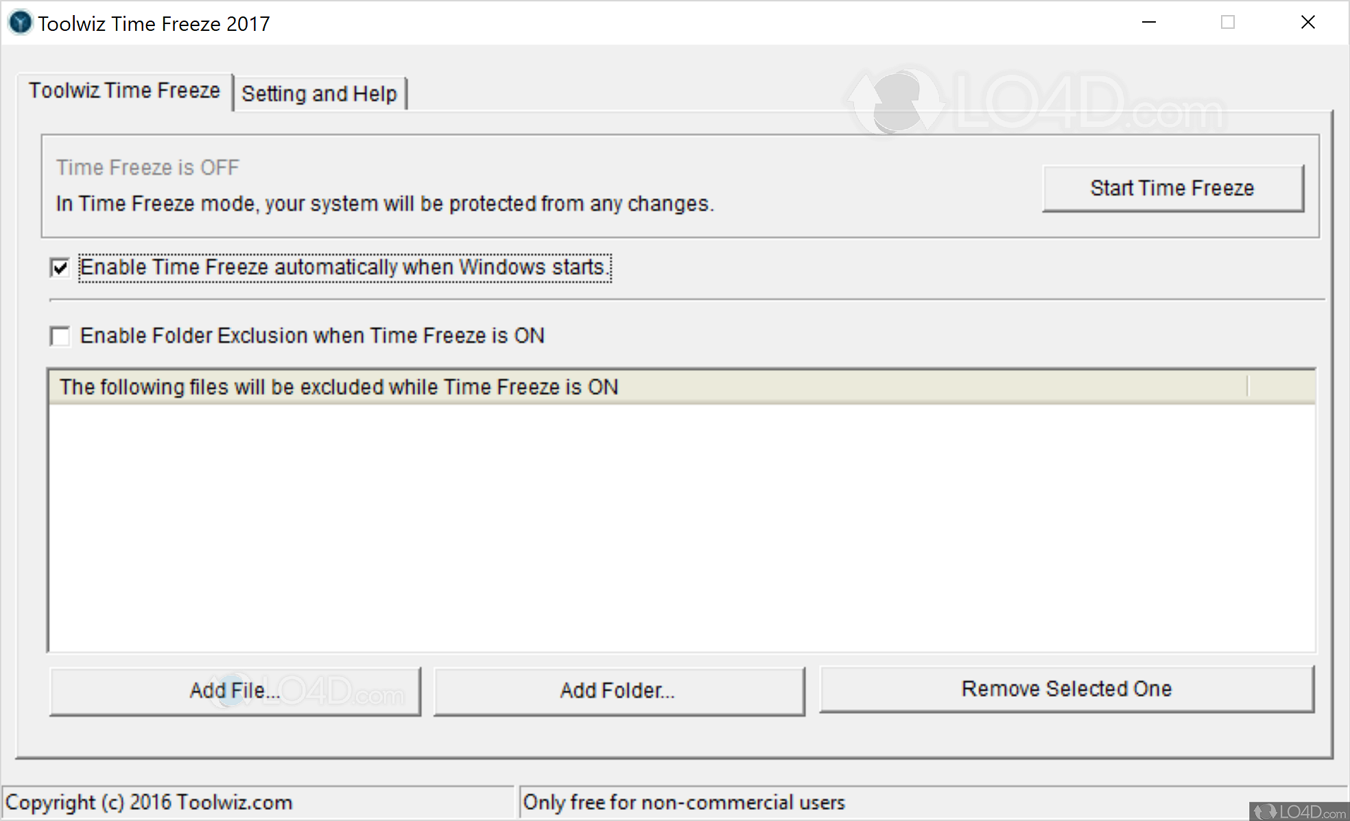 ToolWiz Time Freeze - Download