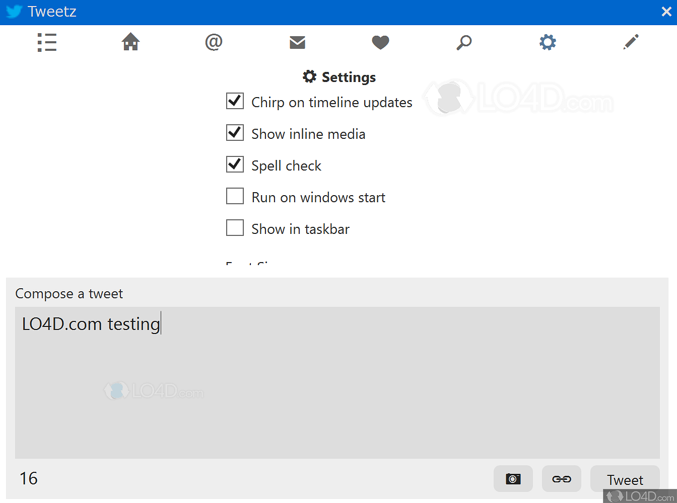 Tweetz Desktop - Download