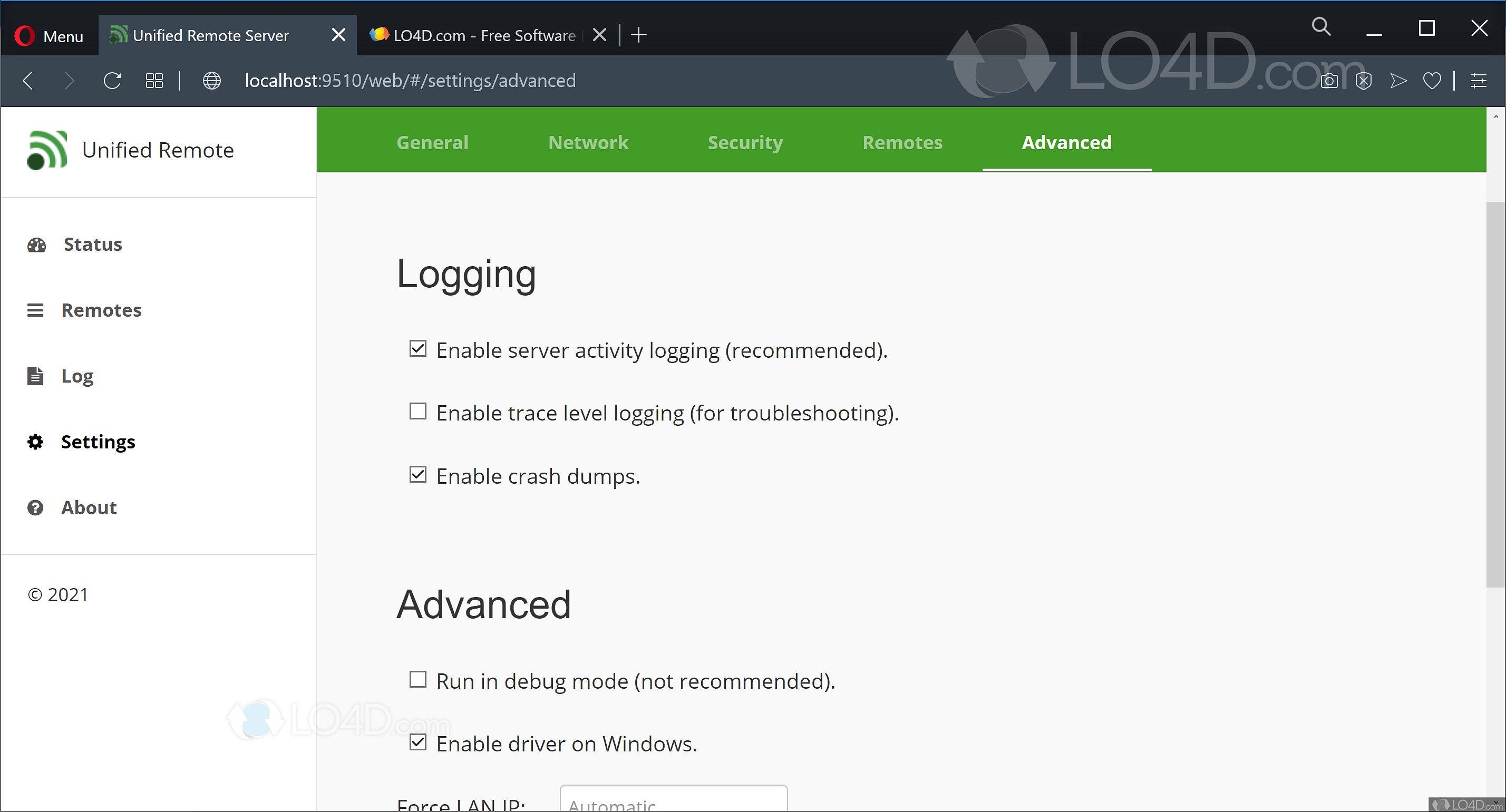 Unified Remote Portable - Download