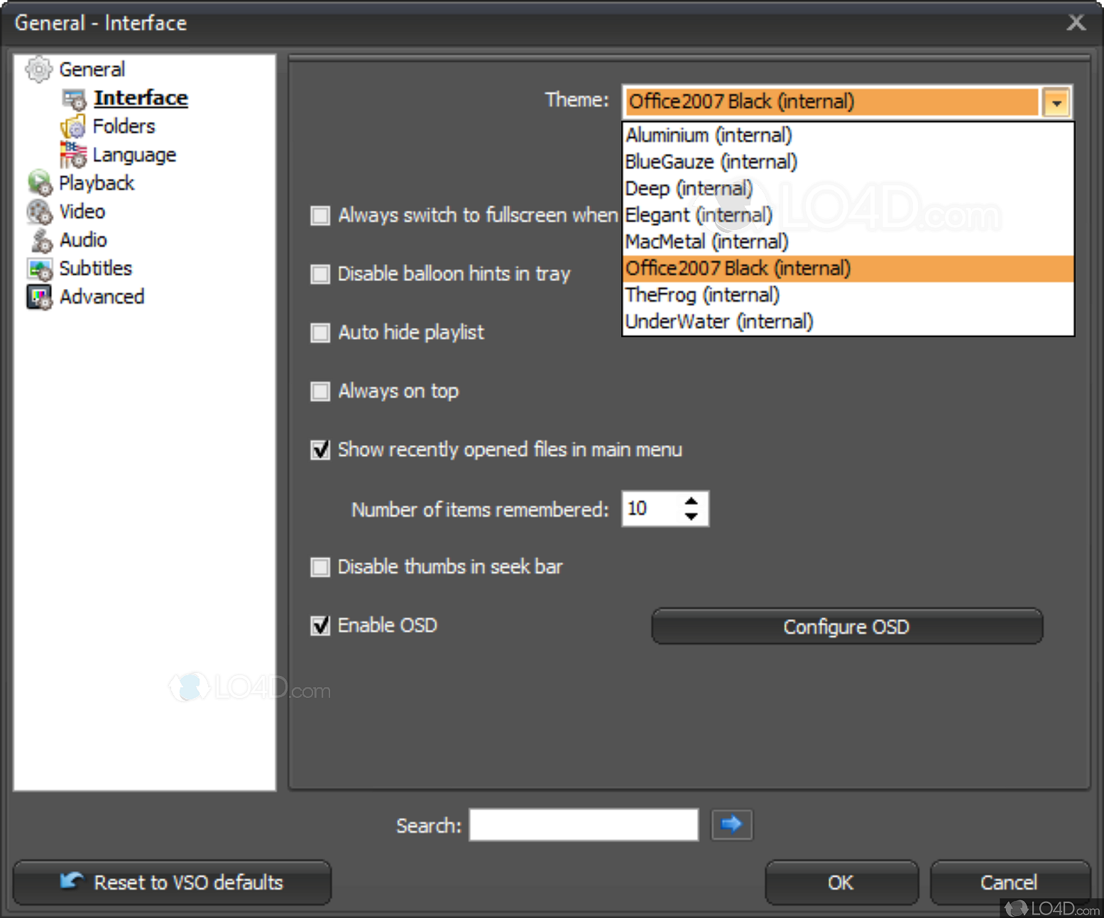 VSO Media Player - Download