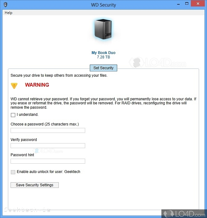 WD Drive Utilities - Download