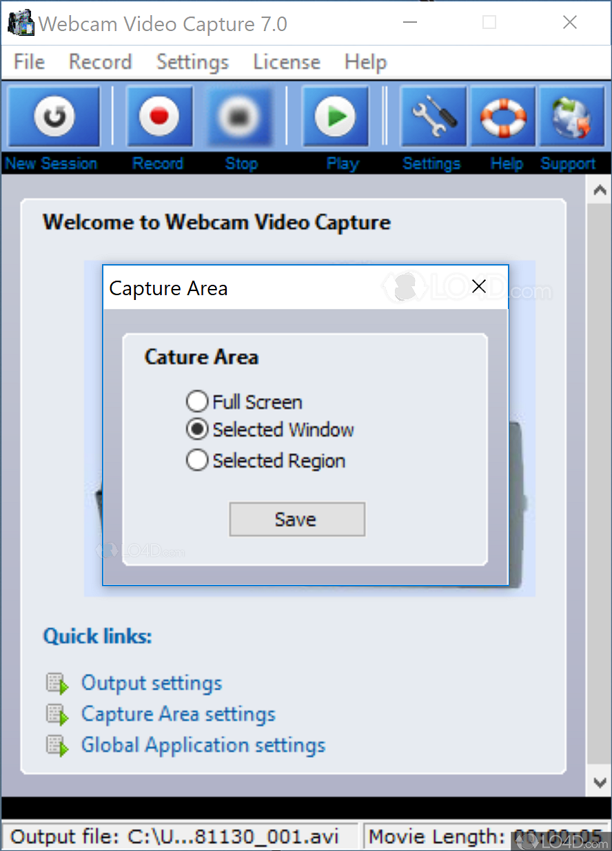 Webcam Video Capture - Download