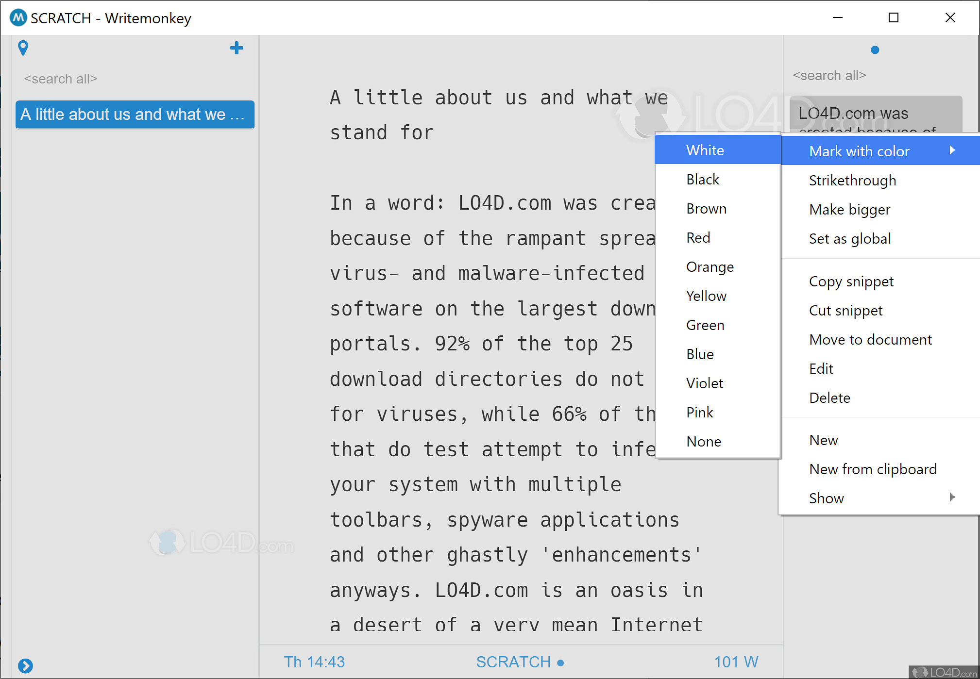 WriteMonkey - Download
