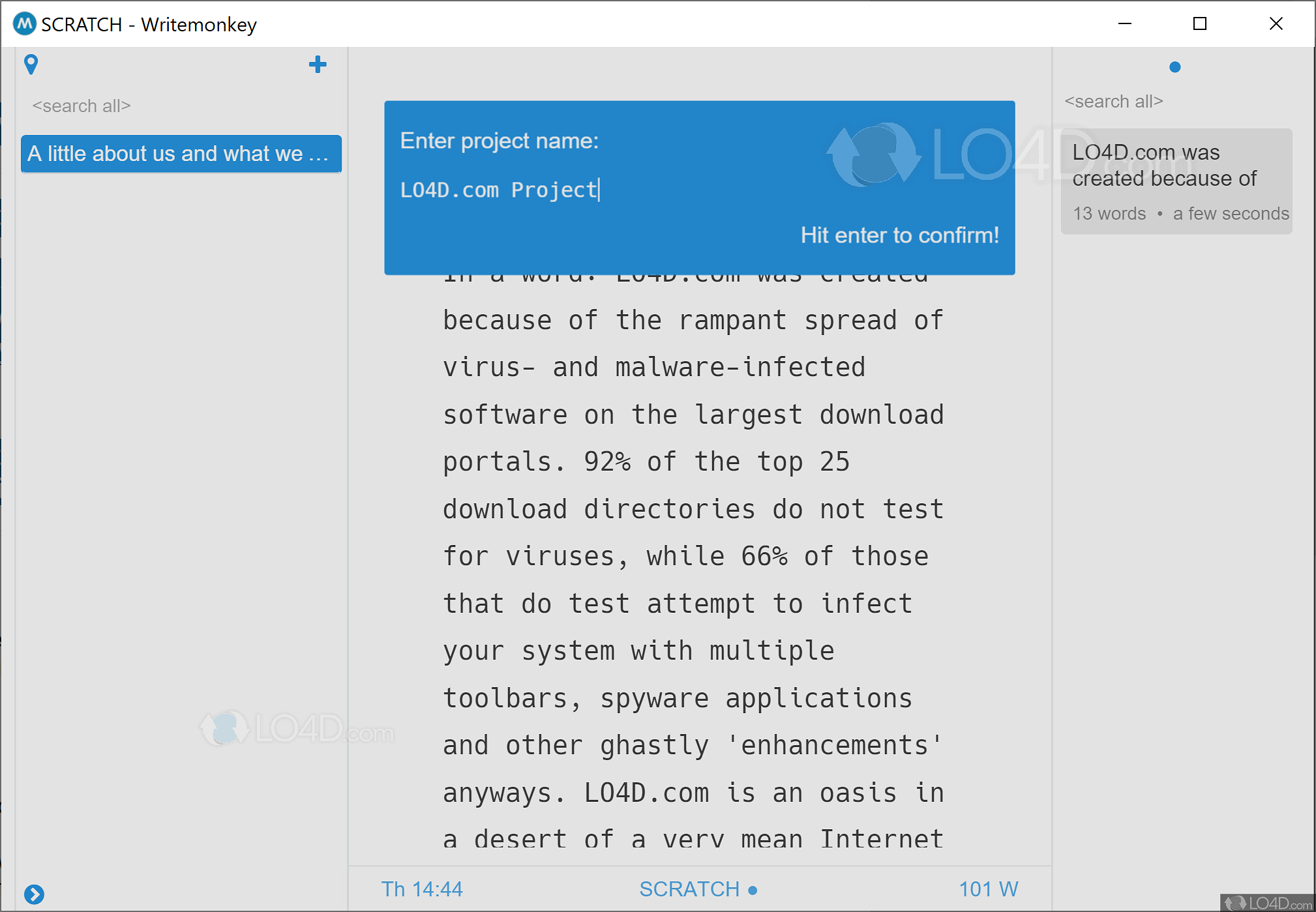 WriteMonkey - Download